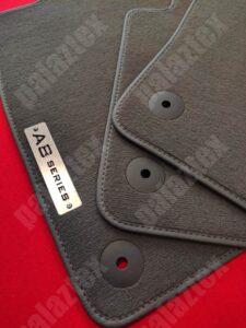 Velour Audi A8 Floor Mats With Logo - 20+ Colors & Logo