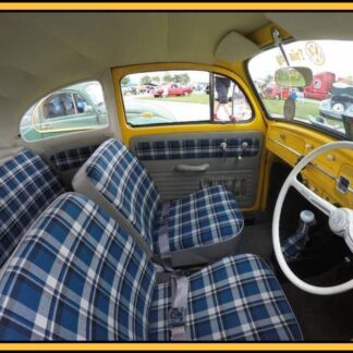 Vintage Style Tartan-Plaid Automotive Upholstery Fabrics