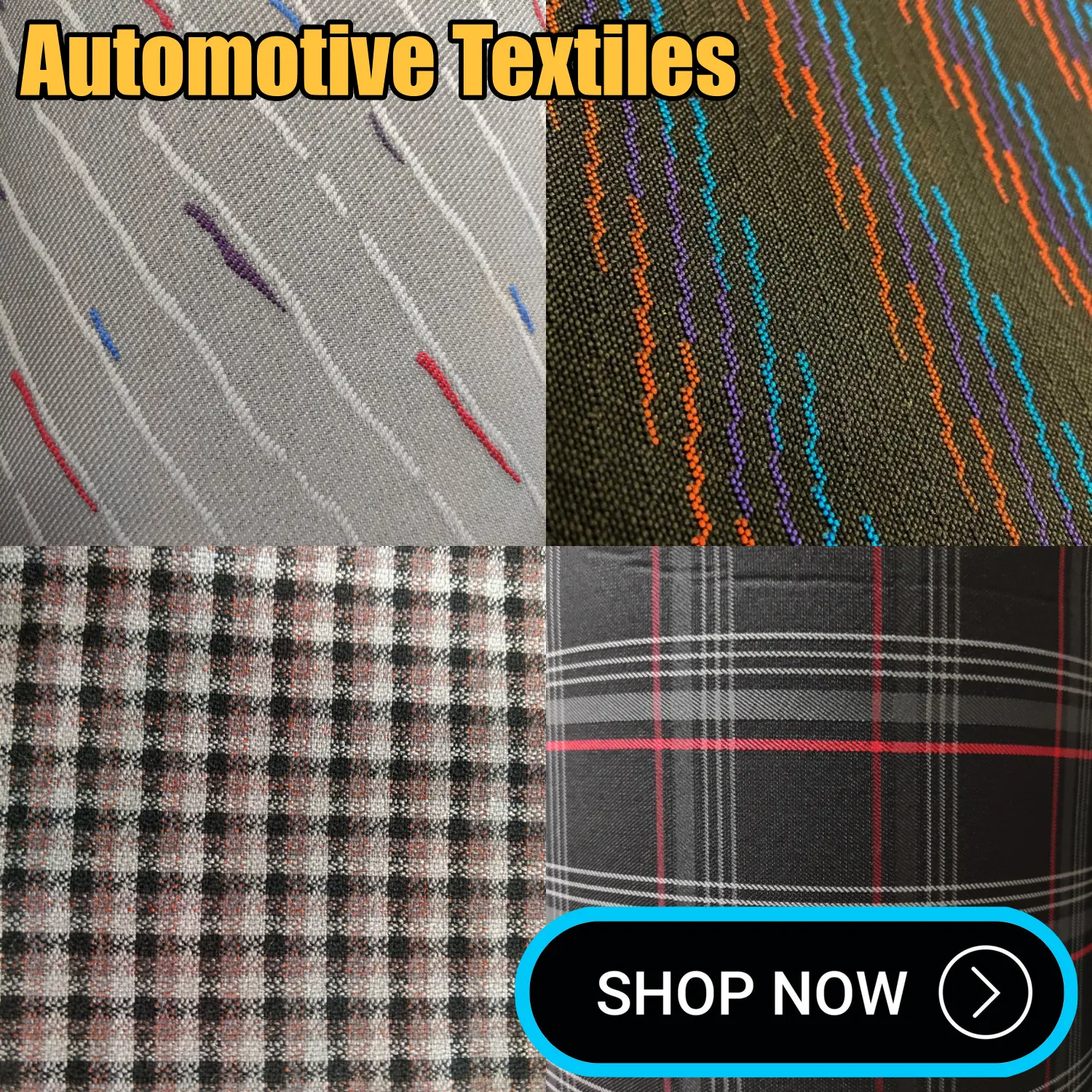 Automotive Textiles - Fabrics - Vinyl - Headliner & More